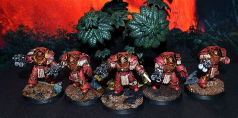 Blood Angels Horus Heresy Legion Space Marines Squad Terminator