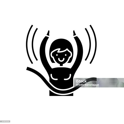 Icône De Victoire Noir Féminin Vector Signe Sur Fond Isolé Symbole De