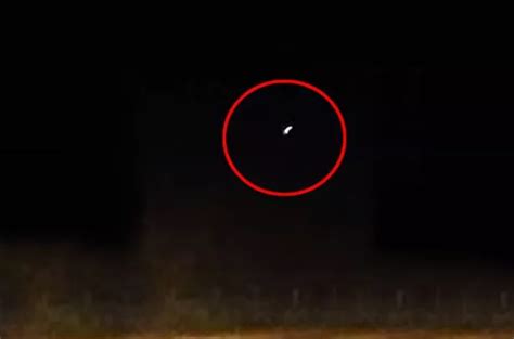 Man Captures Bizarre UFO Hurtling Through Night Sky As He Drives To
