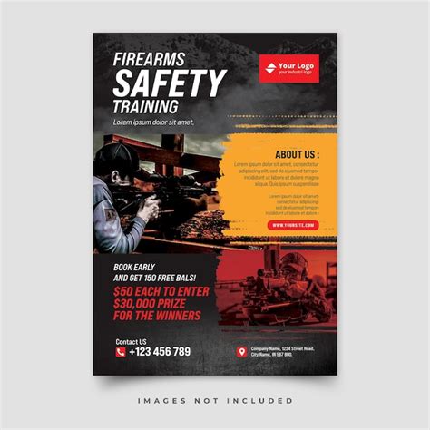 Cng Safety Flyer Psd High Quality Free Psd Templates For Download