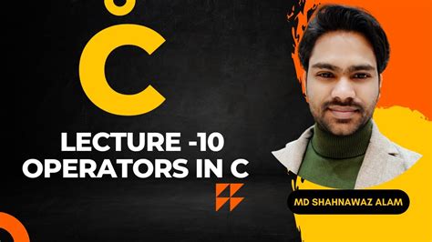 Lecture Operators In C Language YouTube