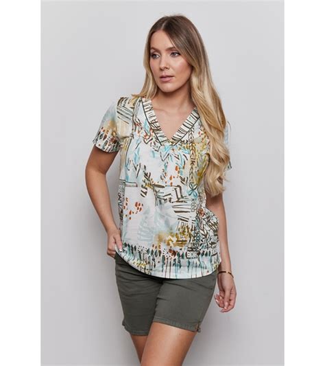 V Neck Top Labels Kalisson Gabys Warkworth Kalisson H23