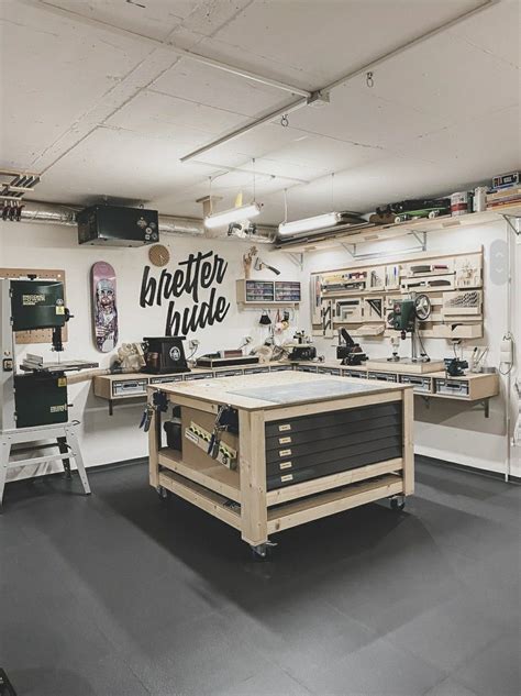 Garage Workshop Organization Basement Workshop Home Workshop Garage