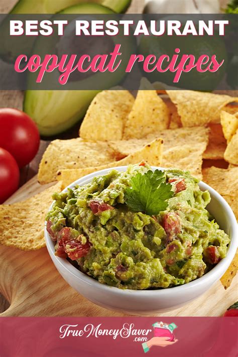 50 Of The Best Restaurant Secret Recipes To Copycat