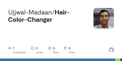 Github Ujjwal Madaan Hair Color Changer