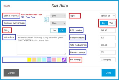 What Parameter Information Can Be Saved In The Treatment Template Idexx Smartflow Support