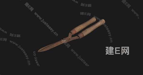 古代工具剪刀模型SU模型下载 ID 110055801 建e网su模型