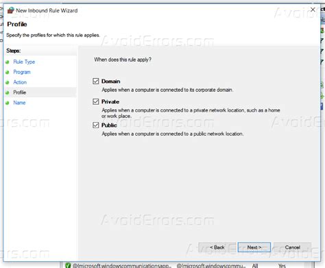 Block An Application From Accessing The Internet With Windows Firewall Avoiderrors