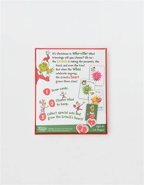 Ae Grinch Grow Your Heart Card Game Mall Of America®