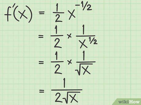 Ways To Differentiate The Square Root Of X WikiHow