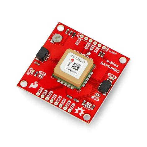 Sparkfun Gps Sam M8q Module Qwiic Antenna Pcb Botland Robotic Shop