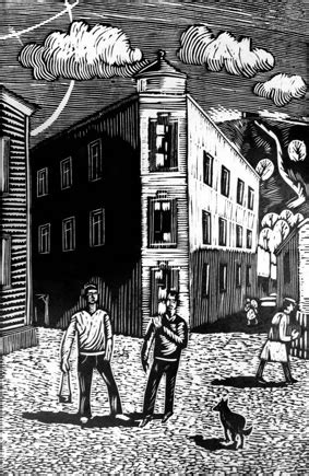 Черно-белые линии линогравюры (Владимир Бровкин 2) / Проза.ру