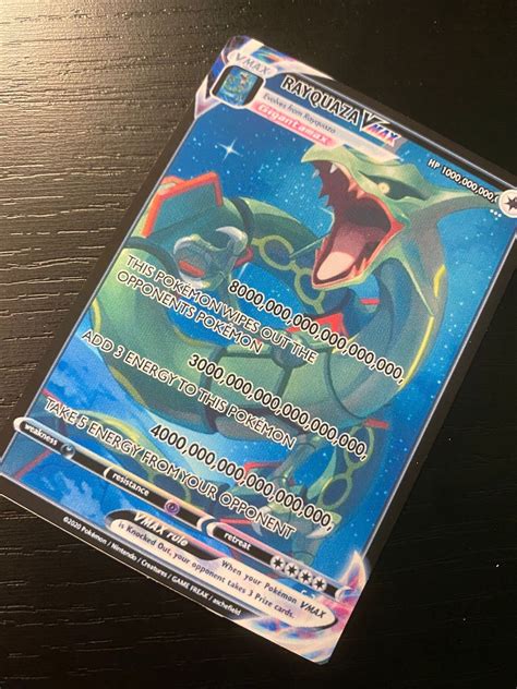 Rayquaza Team V Pikachu Ash Vmax Gaming Shining Gx Ex M Mega Ultra