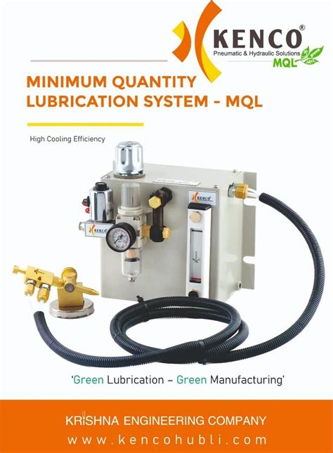 Minimum Quantity Lubrication System Mql India Minimum Quantity Lubrication India Mql System