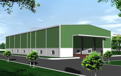 Steel Structure Broiler Chicken House Poultry Farm