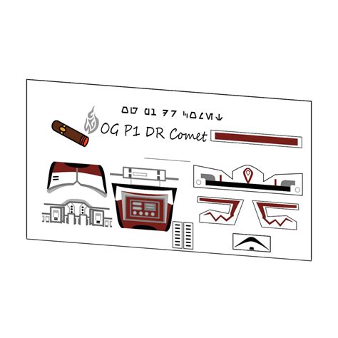 Ogp1 Dr Comet Decal Fl Bricks Customs