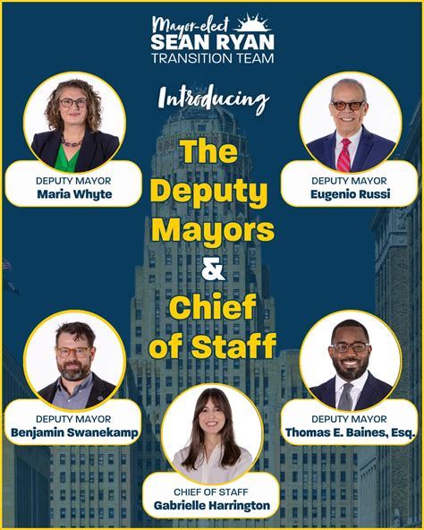 Mayor Elect Sean Ryan