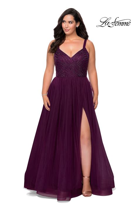 Plus Size Dress Style 29060 La Femme