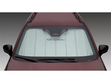 Subaru Windshield Sun Shade Foldable With Subaru Logo Soa