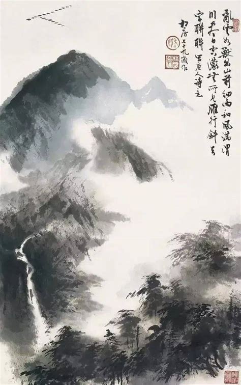 这组山水，气势十足！作品关松房经典