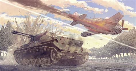 War Thunder Drawn By Earasensha Danbooru