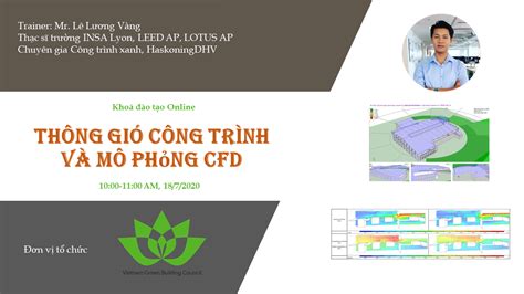 VGBC Online training Thông gió công trình và Mô phỏng CFD 10 00 AM