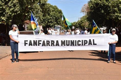 Desfile Da Fanfarra Municipal Prefeitura De Santo Antônio Da Barra