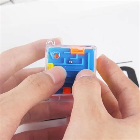 3d Rubiks Cube Magic Maze Labyrinth Rolling Toy Game Toys Fingertip