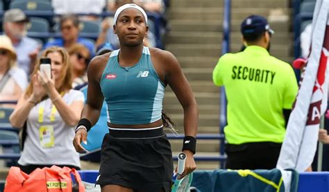 Coco Gauff Makes ‘pressure Admission As She Prepares For Cincinnati Defence