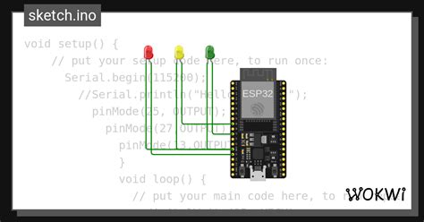 Traffic Light Wokwi Esp32 Stm32 Arduino Simulator Traffic Light Wokwi Esp32 Stm32 Arduino Simulator