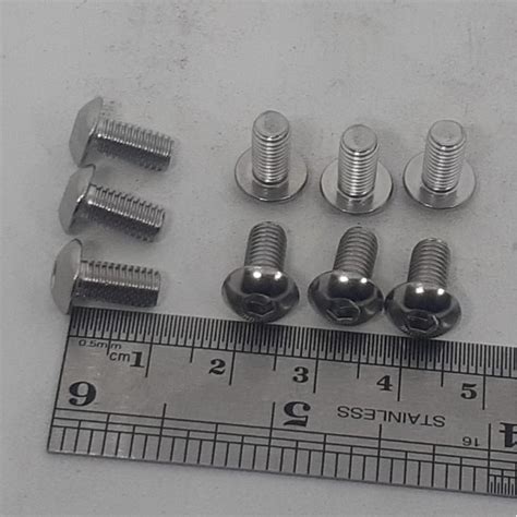 Jual BAUT L BUTTON M5 X 10 STAINLESS BAUT M5 BAUT 8 KUNCI L3 L 3