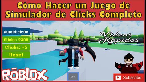 CÓmo Hacer Un Simulador De Clicks En Roblox Studio Tutorial Youtube