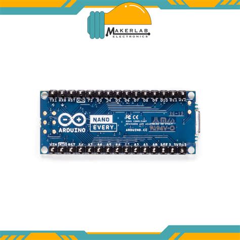 Arduino Nano Every With Headers Makerlab Electronics
