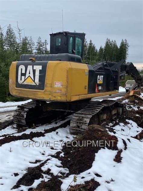 2019 Caterpillar 568 Log Loader Grapple For Sale Eugene Or