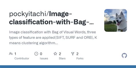 Github Pockyitachiimage Classification With Bag Of Visual Word