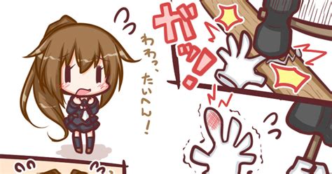 艦隊これくしょん 大天使ふみぃの息吹 こまこま＠c105日p 41bのマンガ 艦これ 文月艦隊これくしょん 荒ぶるキャプション