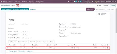 How To Generate An Automatic Invoice In The Odoo 16 Sales App