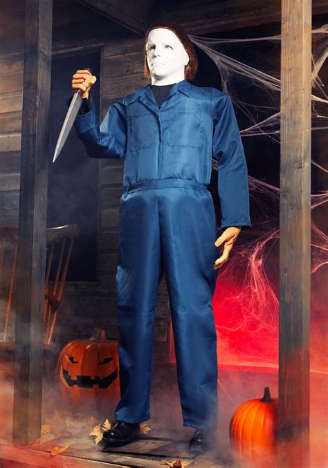 6FT Michael Myers Animatronic Halloween Prop Horror Movie Decorations
