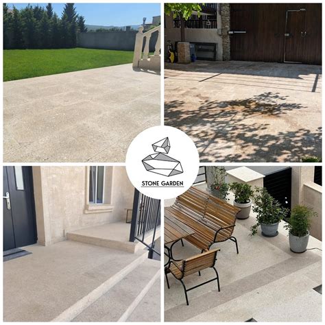 🏡 ანდეზიტის ფილები თქვენი Stone Garden • სთოუნ გარდენი