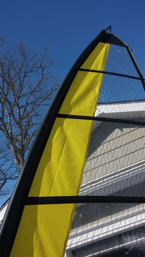 First Try At Making My Own Sails Land Yacht Sailing Forums Page