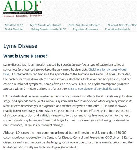 Lyme Disease Disease Surveillance Epidemiology Program Mecdc