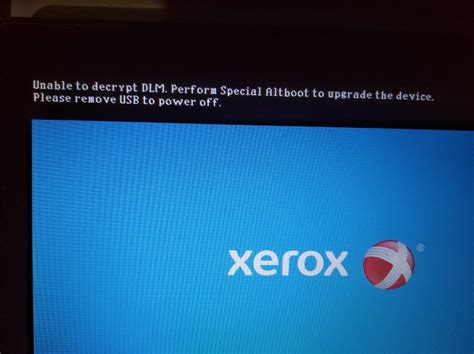 Xerox Altalink c3080 won't boot : r/printers