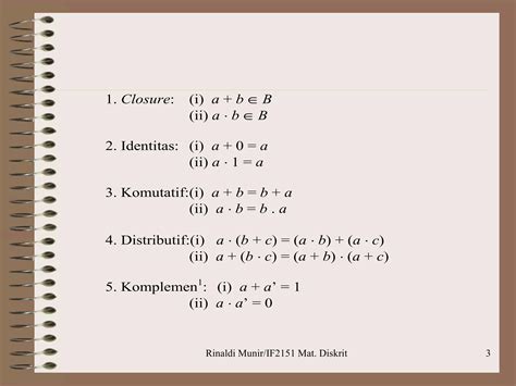 Aljabar Boolean Ppt