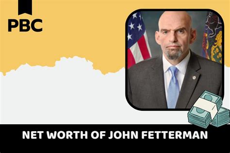 John Fetterman Net Worth 2024 Salary Wealth And Financial Breakdown