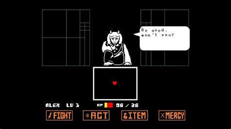 Playing Undertale Battle Ending Youtube
