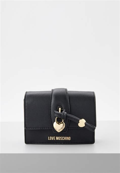 Сумка Love Moschino, цвет: черный, RTLADD518401 — купить в интернет ...
