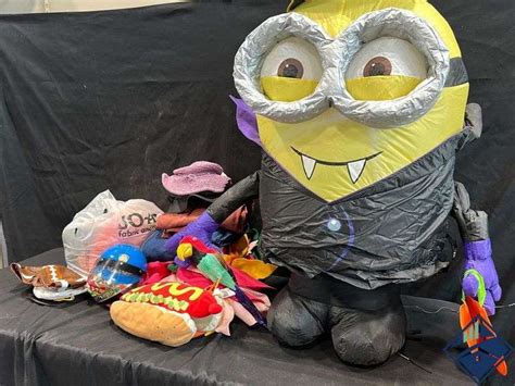 Halloween Costumes And Blow Up Minion Estate Details