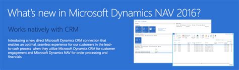 Inbuilt Integration Between Dynamics Crm And Nav