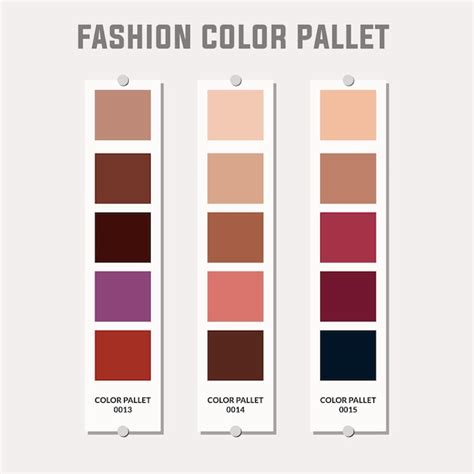 Premium Vector Fashion Color Pallet