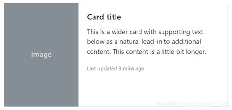 Bootstrap组件——卡片bootstrap Card Csdn博客